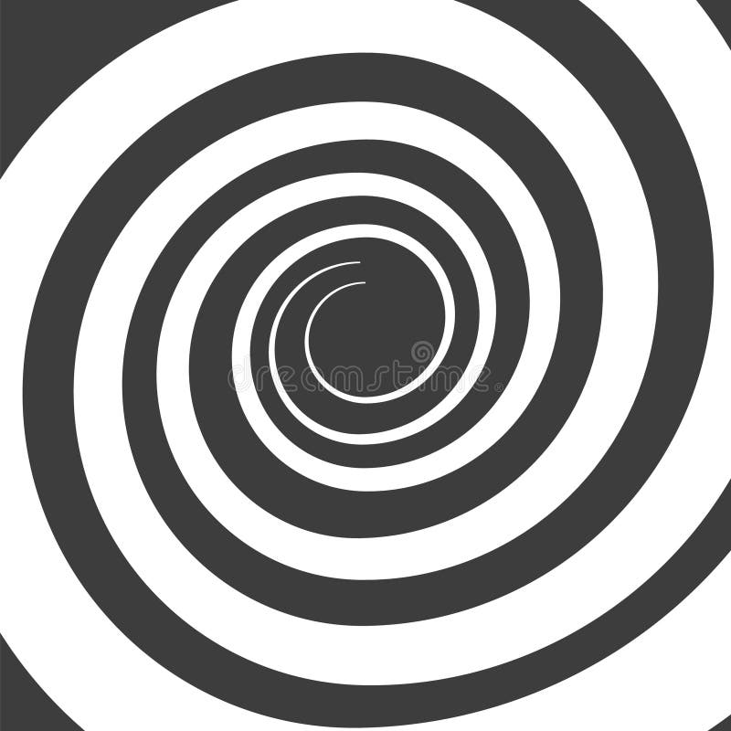 Comic Swirl Background. Swirl Radial Pattern or Abstract Sunburst ...