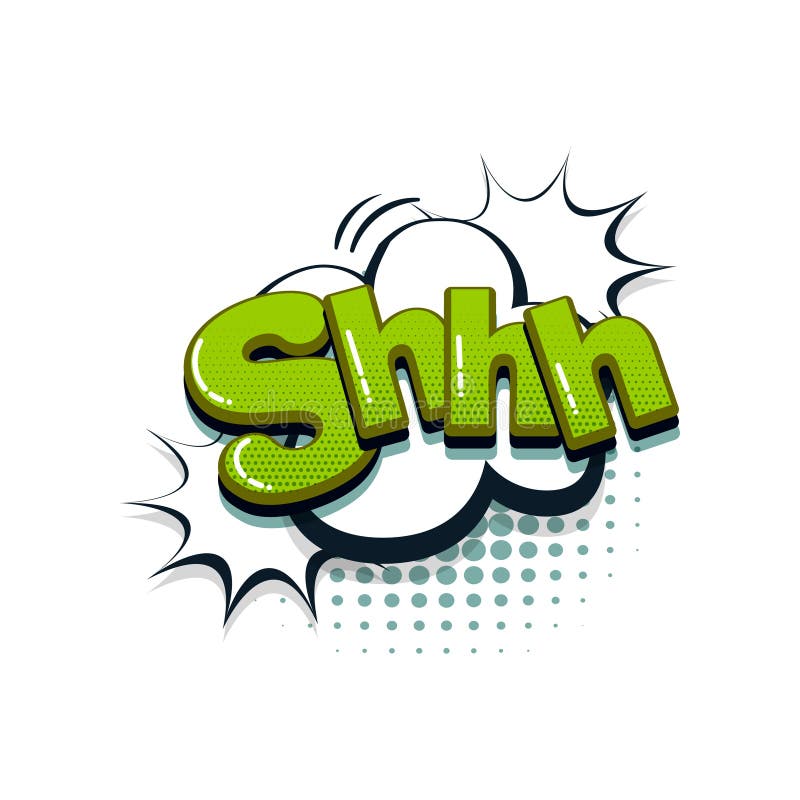 Shh Stock Illustrations – 556 Shh Stock Illustrations, Vectors ...