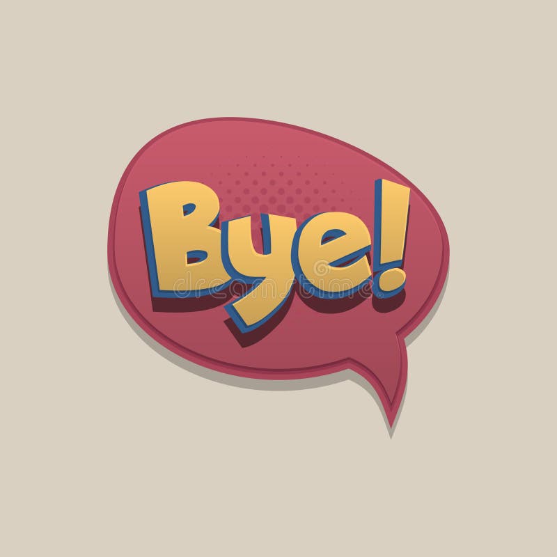 Bye Cartoon Stock Illustrations – 2,646 Bye Cartoon Stock Illustrations ...