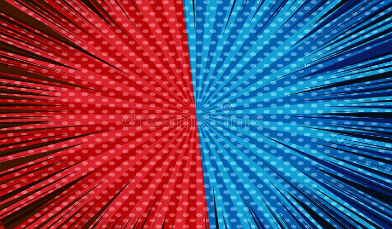 Comic Versus Bright Template Stock Vector - Illustration of humor ...