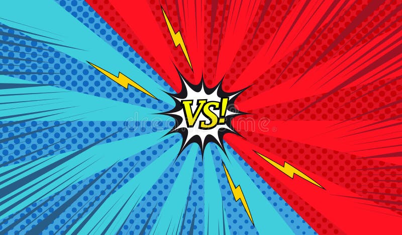 Horizontal Versus Screen, Logo Vs Letters for Sports and Fight ...