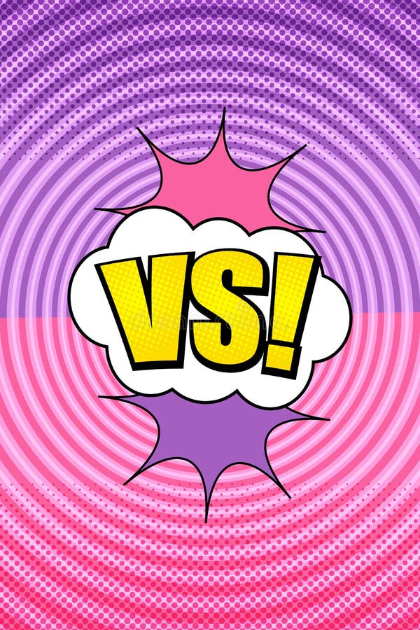 Vs Background Vertical Stock Illustrations – 63 Vs Background Vertical ...