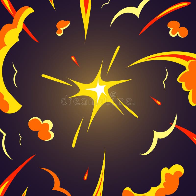 Cartoon Bang Boom Comic Explosion Stock Illustrations – 9,246 Cartoon ...
