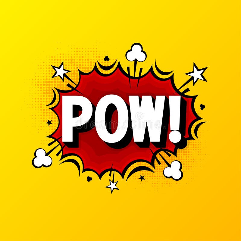 Comic Word Boom. Comics Speech Bubble Template. Cartoon Style Comic ...