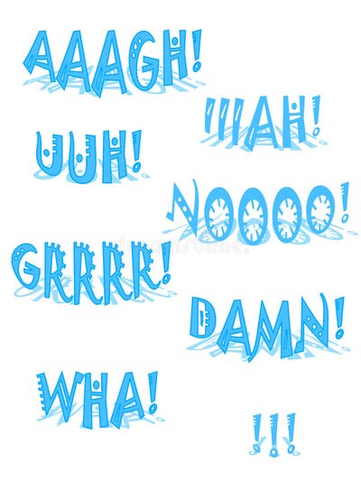 Comic words stock vector. Illustration of copy, poster - 8879530