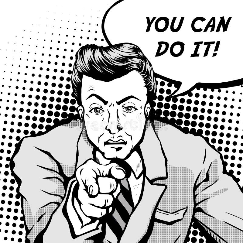 Pop Art You Can Do Stock Illustrations – 30 Pop Art You Can Do Stock ...