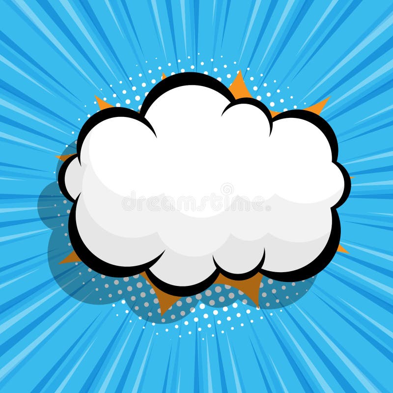 Comic zoom background stock vector. Illustration of zoom - 199638924