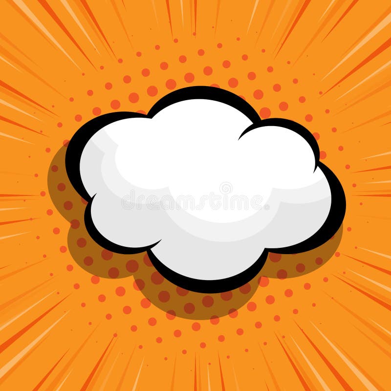 Comic zoom background stock vector. Illustration of communication ...