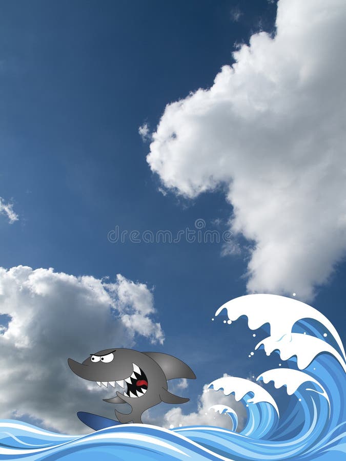 Comical Shark Stock Illustrations – 343 Comical Shark Stock ...