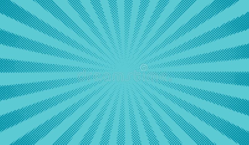 Comics Background. Abstract Comics Lines Backdrop. Bright Sunrays Lines ...