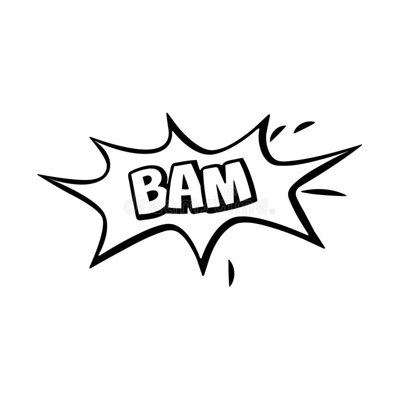 Bam Bubble Cartoon Stock Illustrations – 1,111 Bam Bubble Cartoon Stock ...