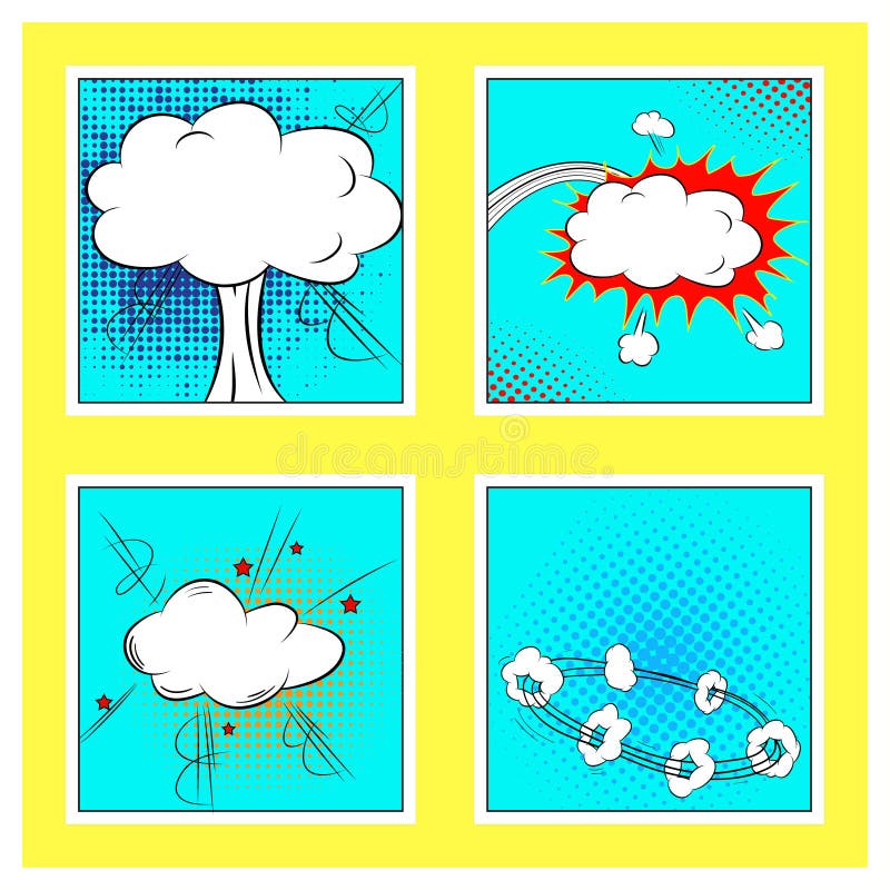 Comics book element stock vector. Illustration of modern - 74494104