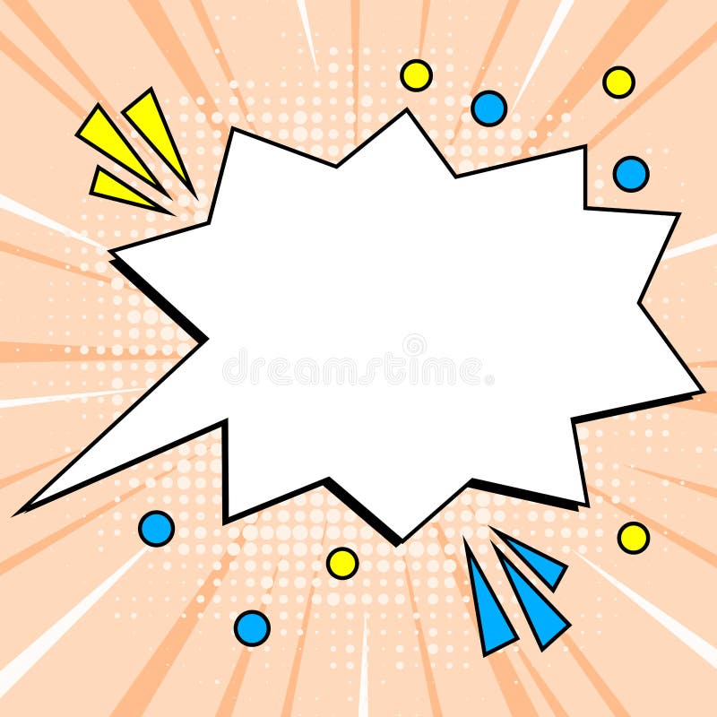 Comics Design Frames. Beautiful Photo Frame Set with Boom Bubbles for ...