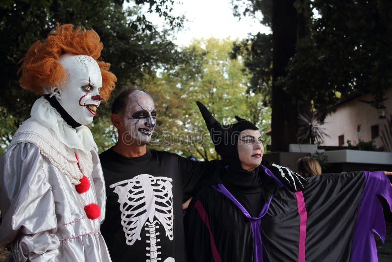 Comics and Game 2021: Hit the Killer Clown, Maleficent and the Skeleton ...