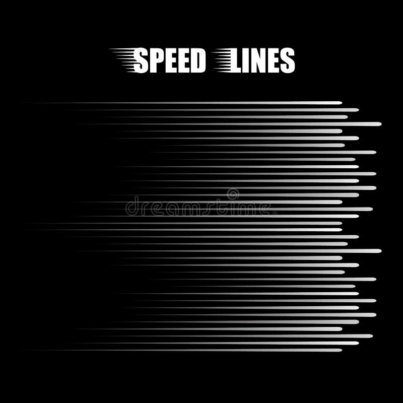 Vector Comics Speed Concept. Warp Effect. Motion Vector Template Stock ...