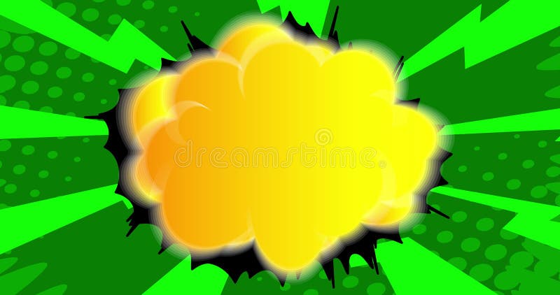 Comics Moving, Changing Elements, Wallpapers. Retro Pop Art Style ...