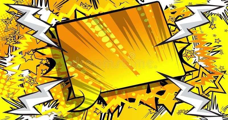 Comics Moving, Changing Elements, Wallpapers. Retro Pop Art Style ...