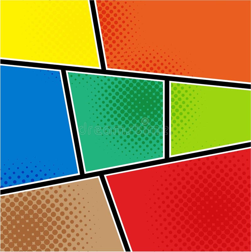 Comics stock vector. Illustration of album, book, comic - 44706887