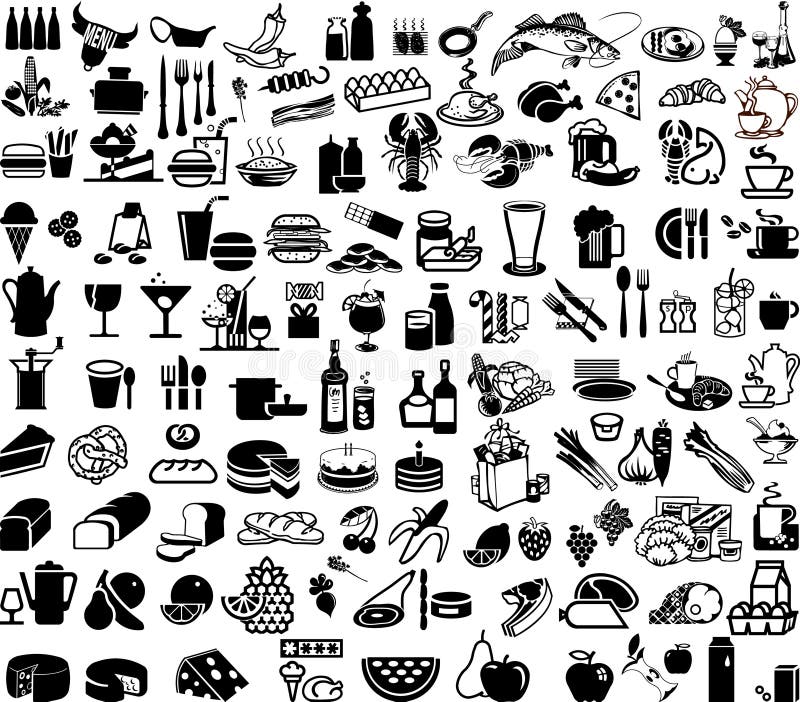 Ejemplo Blanco Y Negro Estilizado Del Vector Del Queso Ilustración del ...