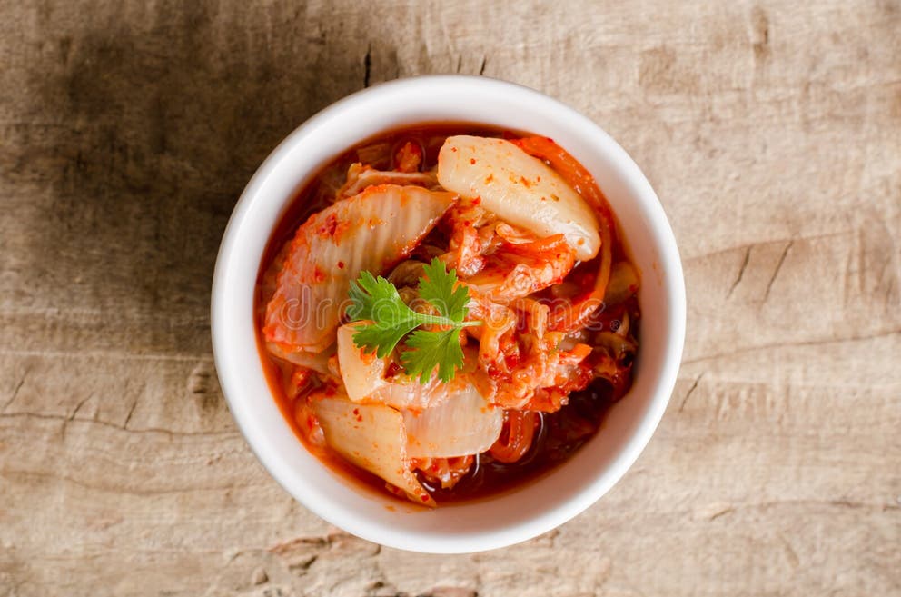 Comida Del Coreano De La Col De Kimchi Imagen de archivo - Imagen de ...