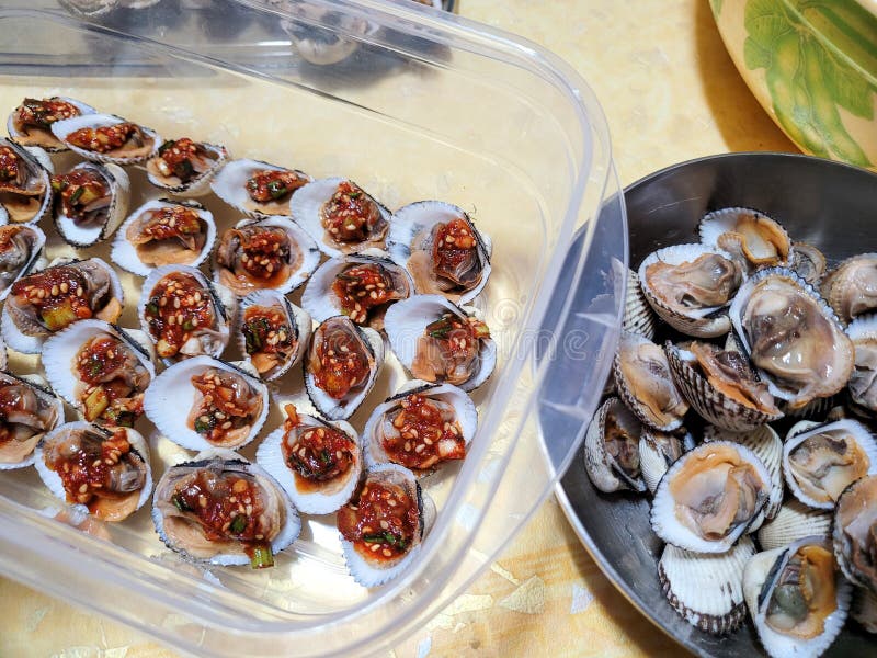 Comida Tradicional Da Coreia Temperada Imagem de Stock - Imagem de ...