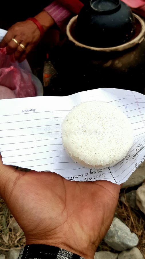 Comida Tradicional De Bhakka Nepali Imagen de archivo - Imagen de ...