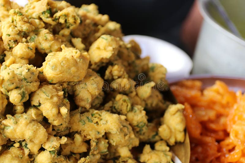 Comida Tradicional Indiana De Rua Alimentos Doces Foto de Stock ...