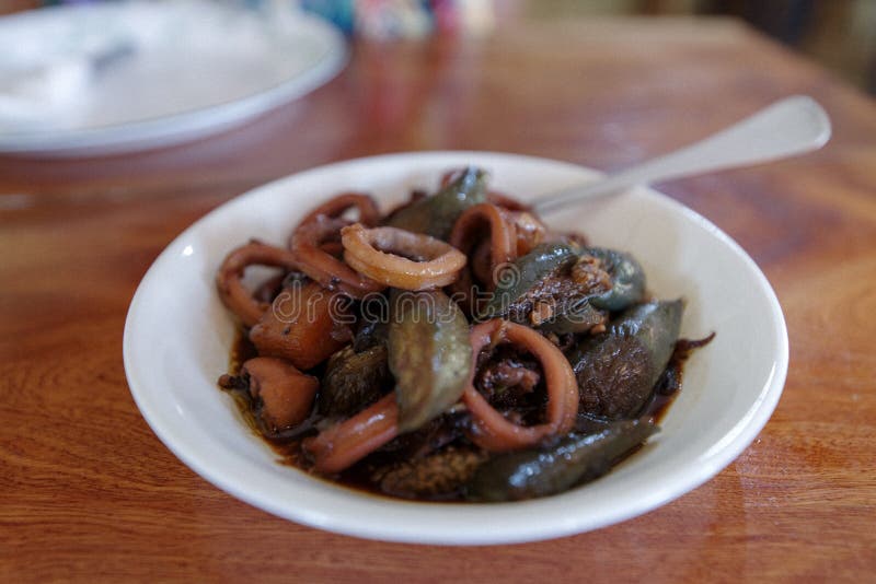 Comida Tradicional Lunis De Batanes Imagen de archivo - Imagen de ...