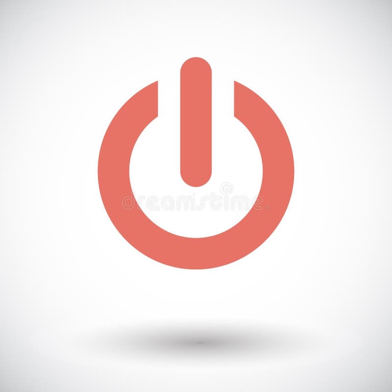 Comience el icono ilustración del vector. Ilustración de extremo - 90679158