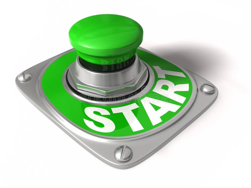 Comienzo stock de ilustración. Ilustración de comience - 7401391