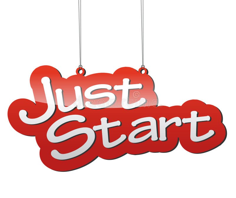 Comienzo Rojo Del Fondo Del Vector Apenas Ilustración del Vector ...