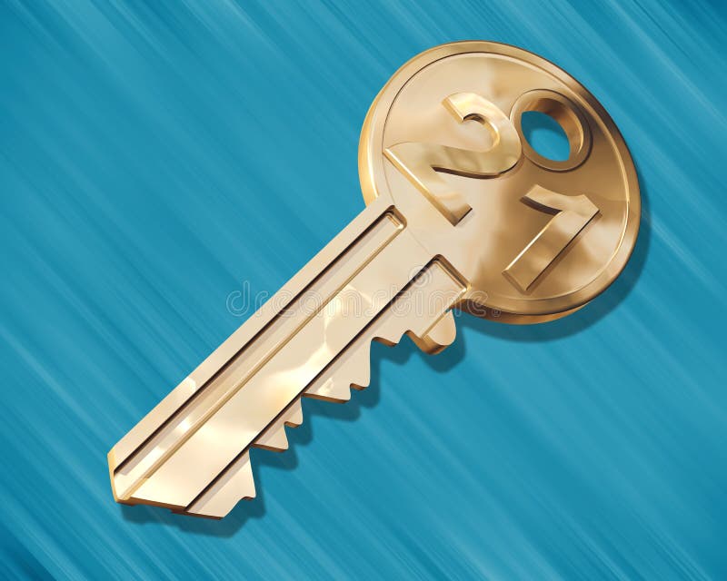 21st Birthday Key stock image. Image of legal, birthdays - 1867907