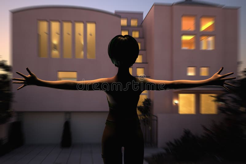 Returning Home Stock Illustrations – 797 Returning Home Stock ...