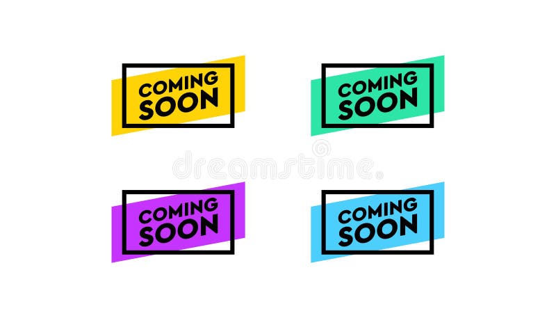 Coming Soon Badge Vector Illustration Stock Illustration - Illustration ...