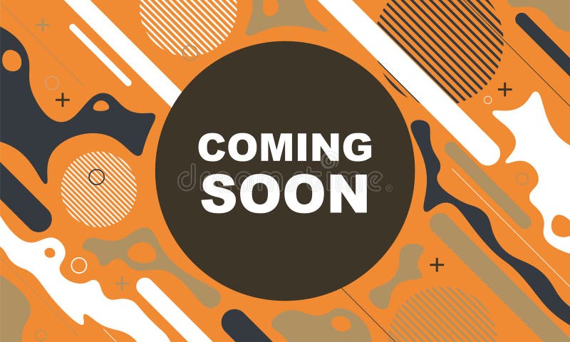 Coming Soon Banner Background Stock Vector - Illustration of purple ...