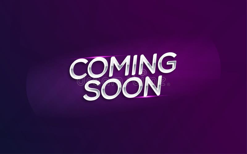 Coming Soon Banner with Editable 3d Text Effect Stock Illustration ...