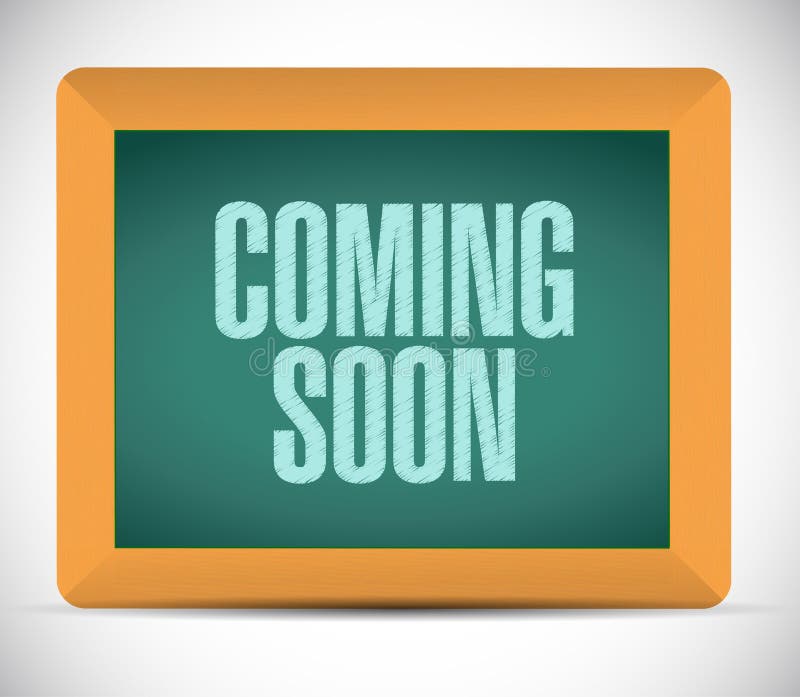 Coming soon on tv screen stock illustration. Illustration of commerce ...