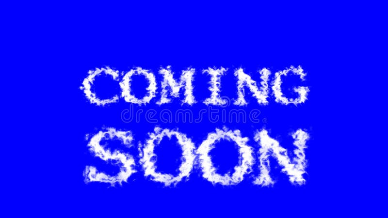 Coming Soon Fire Text Effect White Isolated Background Stock Footage ...