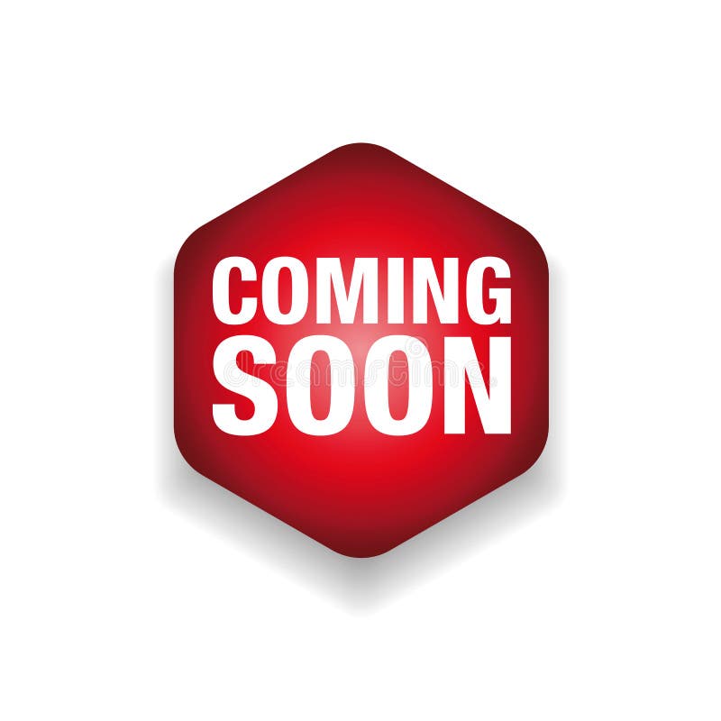 Coming Soon Label Tag Vector Stock Vector - Illustration of label, next ...