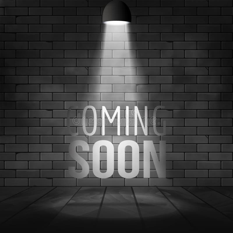 Coming Soon Spotlight Stock Illustrations – 251 Coming Soon Spotlight ...