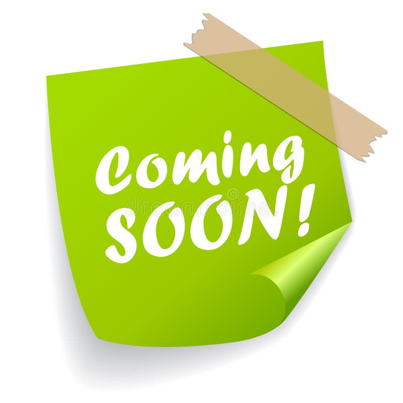 Opening Soon Notice Board Stock Illustrations – 60 Opening Soon Notice ...