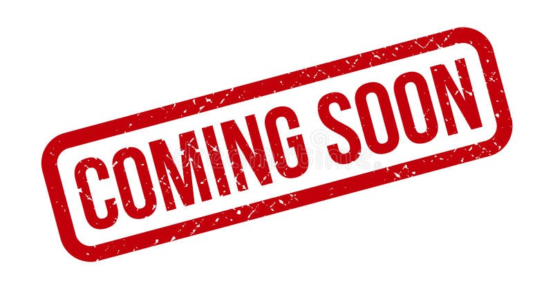Red Coming Soon Grunge Rubber Stamp, Vector Illustration Stock Vector ...