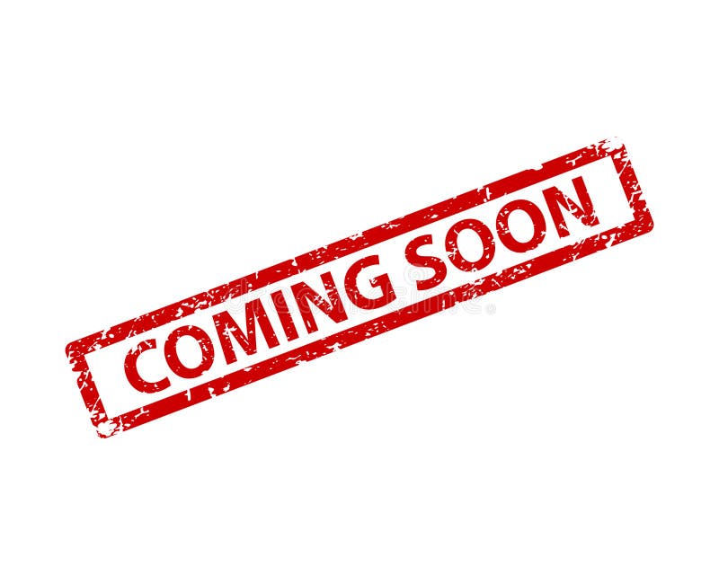 Coming Soon Sign Sticker. Stamp Vector Texture. Stock Vector ...