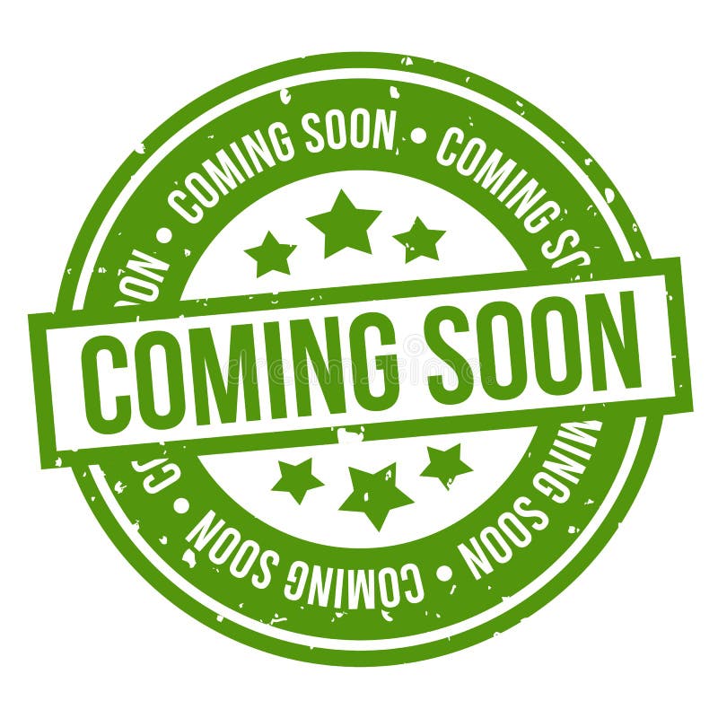 Coming Soon Stamp Badge Eps 10 Vector Stock Vector - Illustration of ...
