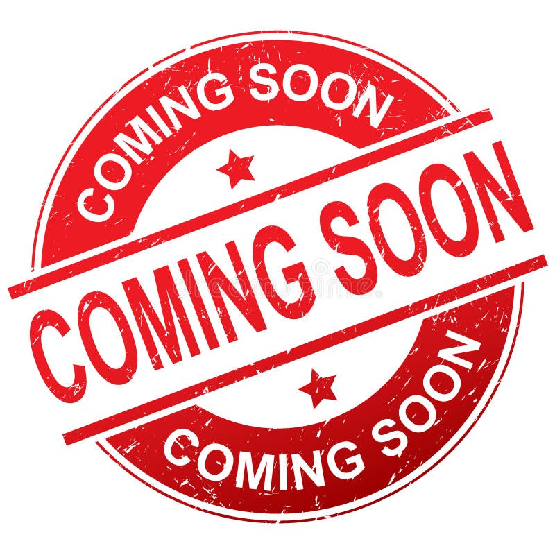 Coming soon stamp stock vector. Illustration of banner - 88187751