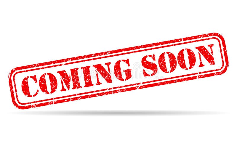 Coming Soon Stamp Symbol, Label Sticker Sign Button, Text Banner Vector ...
