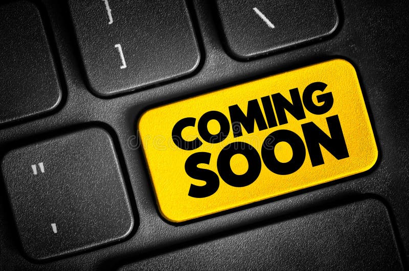 Coming Soon Keyboard Stock Illustrations – 44 Coming Soon Keyboard ...