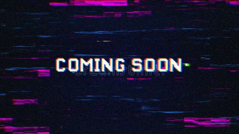 YOU WIN Text with Glitch Background Concept for Video Games Screen ...