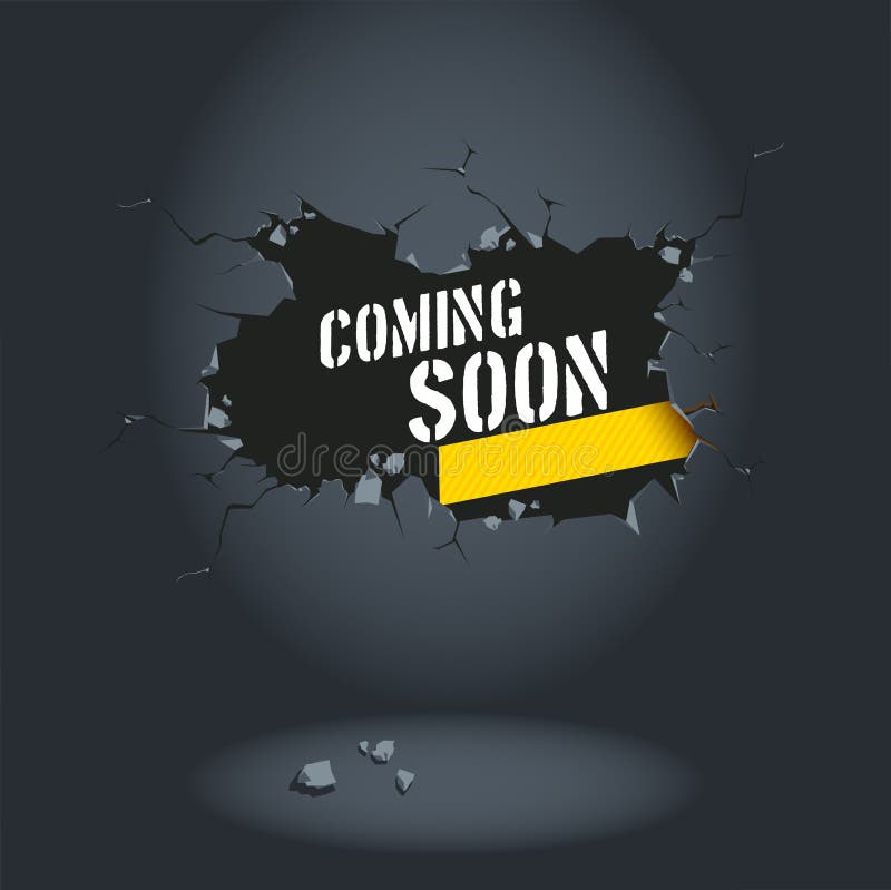 Coming Soon Vector Illustration Stock Illustration - Illustration of ...