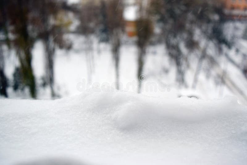 The coming of winter. stock image. Image of snowy, snowdrift - 80621431